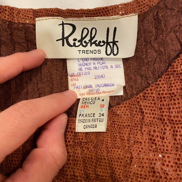 Joseph Ribkoff | Tops | Joseph Ribkoff Copper Colored Top | Poshmark